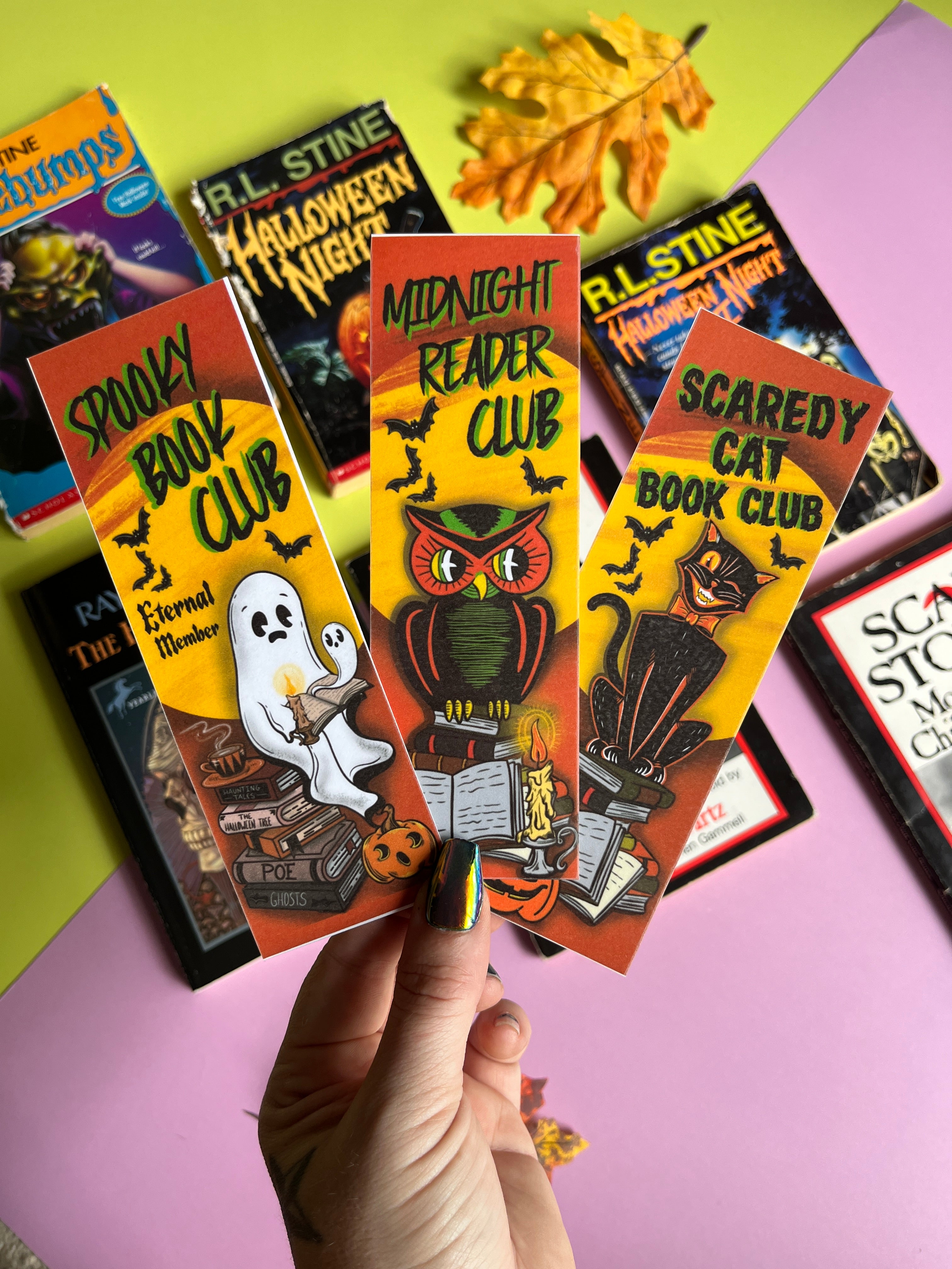 Bookmarks – Spookshow Babe Designs